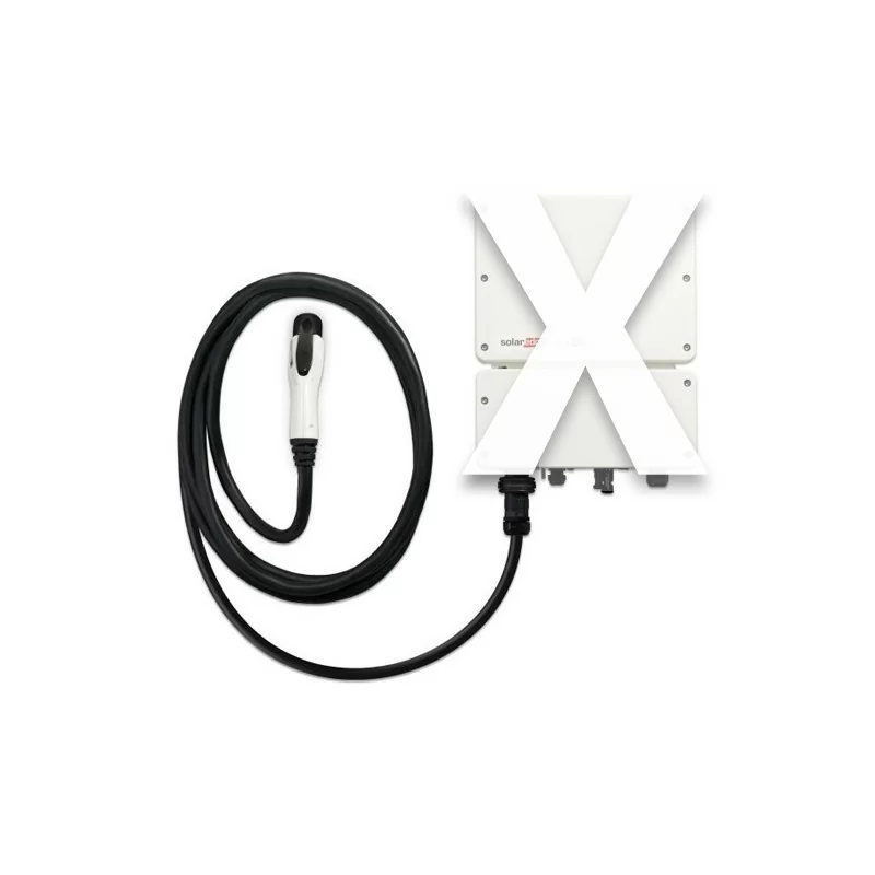 SolarEdge EV Charger Cable & Bracket Type 2 32A - Wsolar.Shop