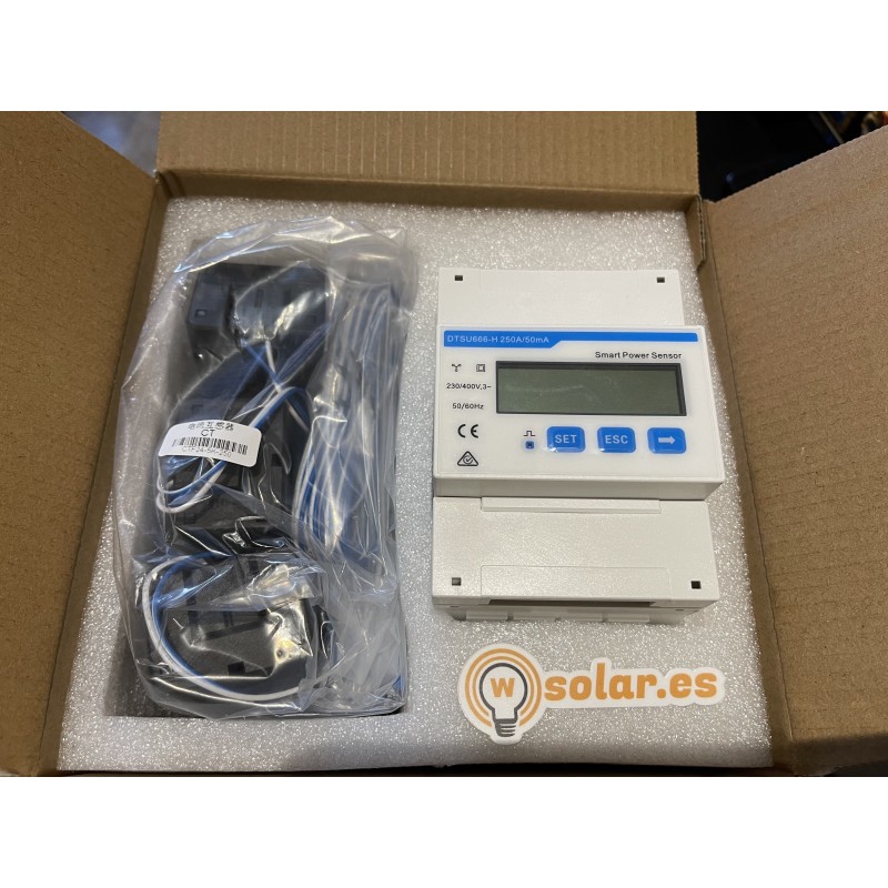 Huawei smart meter DTSU666-H 3-Ph 250A - Wsolar