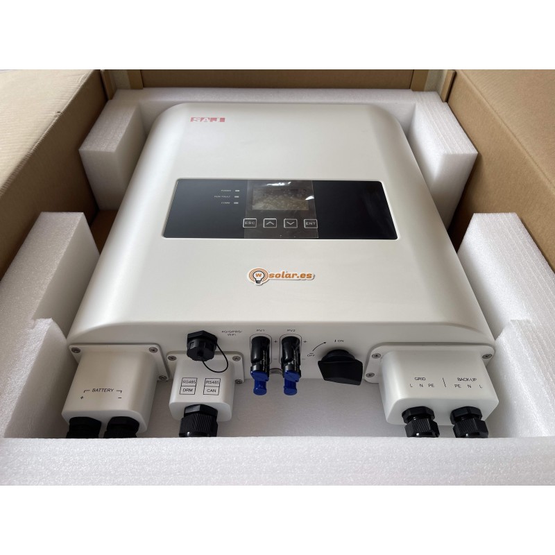 Saj H1-5K S2 Hybrid Single Phase - Wsolar